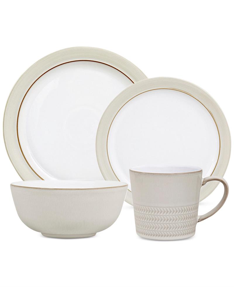 Denby Natural Canvas 48Pc Dinnerware Set denby-natural-canvas-48pc-dinnerware-set